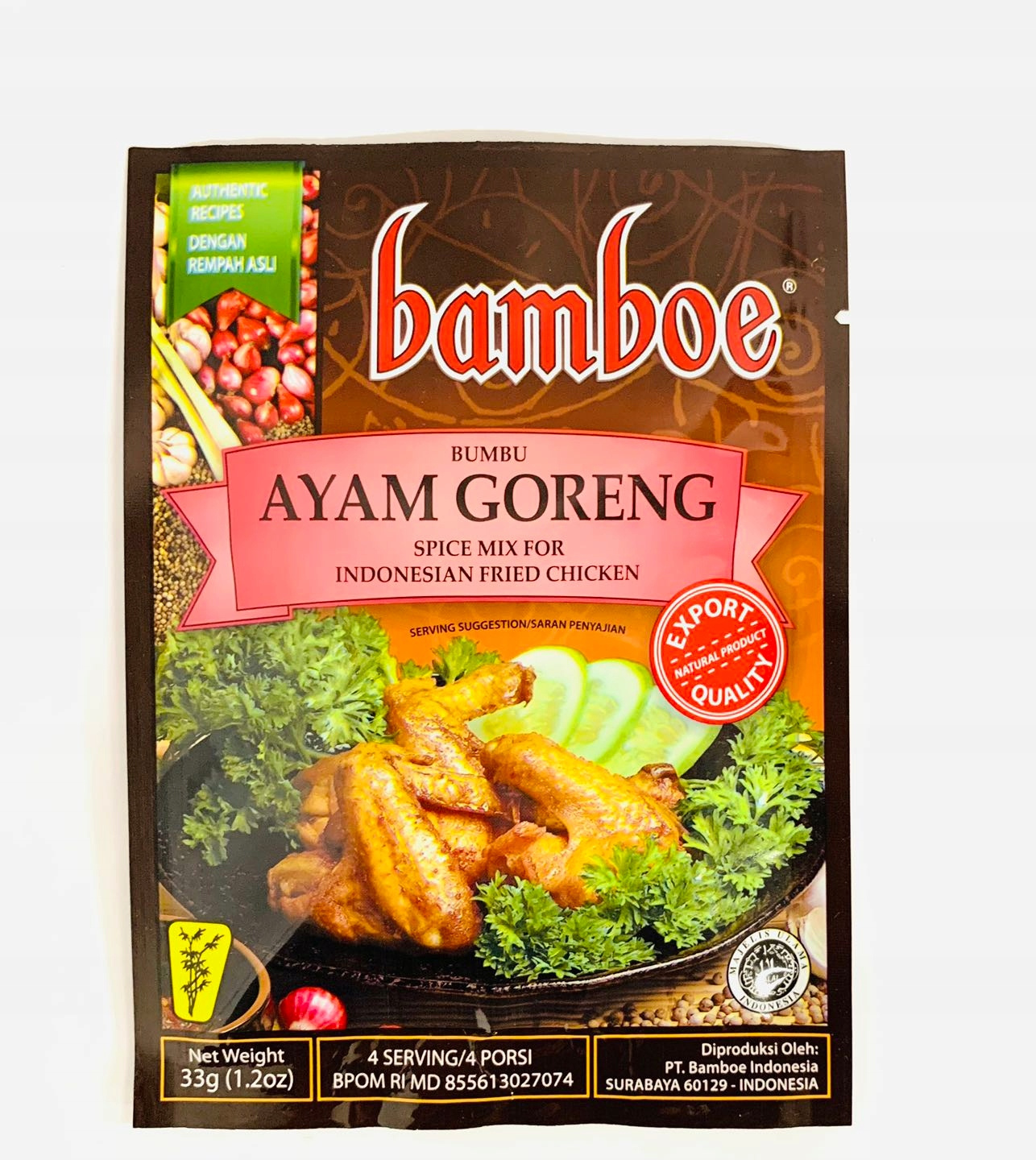 Ayam Goreng Paste 33g BAMBOE | CATALOG PRODUCTS \ Seasonings \ Sos and ...